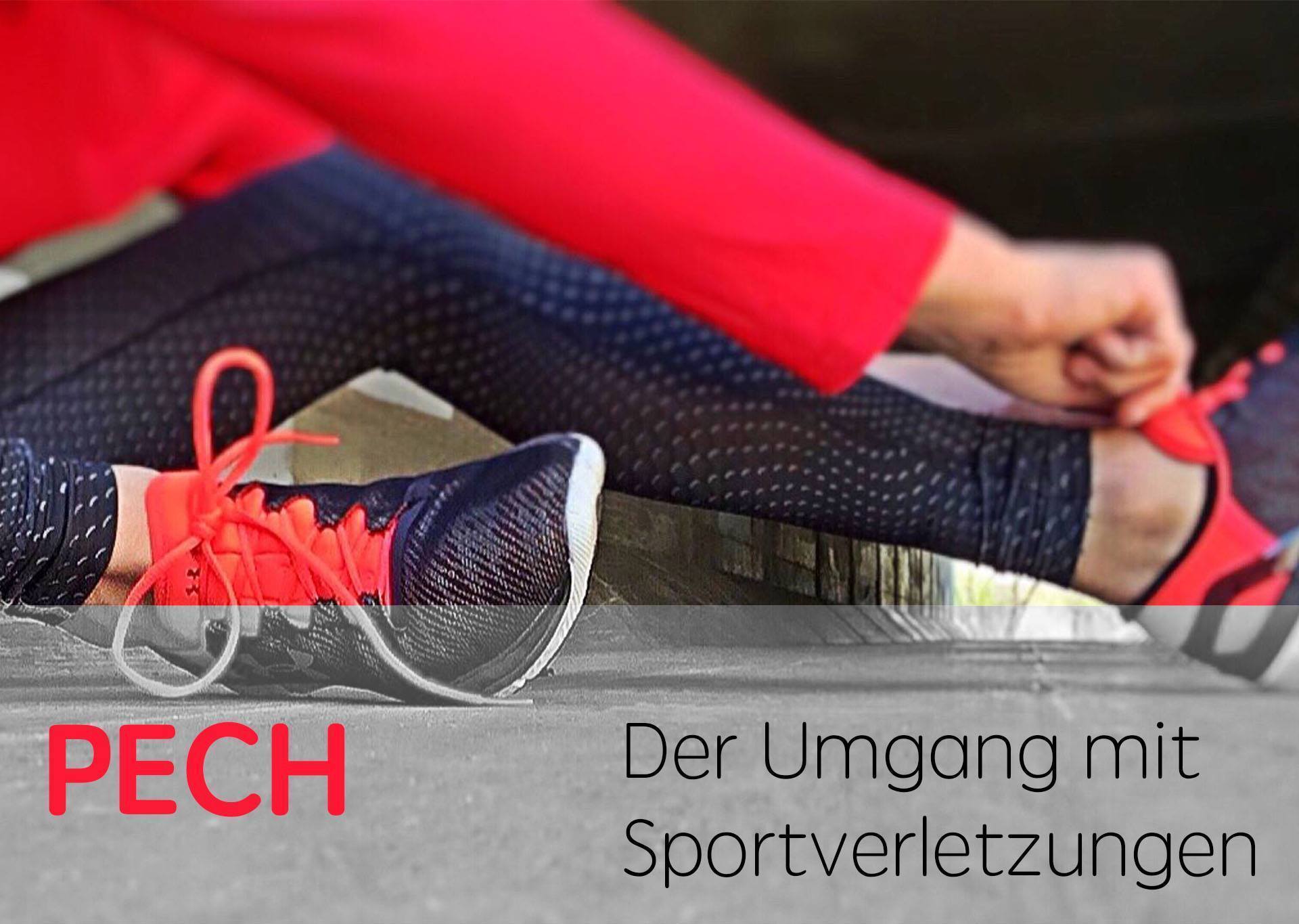 Bei Sportverletzungen der PECH Regel folgen